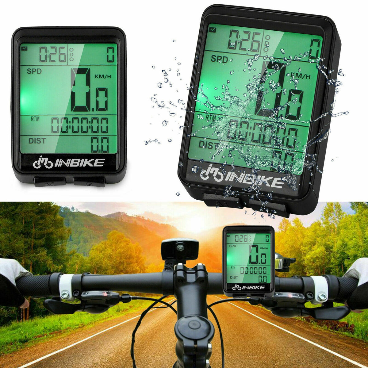 Wireless Bicycle Computer Speedometer Odometer – Cycling Kinetics